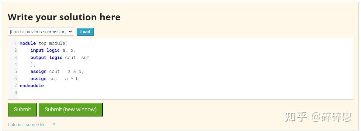 HDLBits: 在线学习 SystemVerilog（十二）-Problem 65-71（加法器） - 知乎