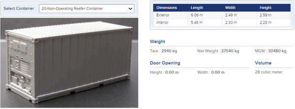 常用集装箱类型及规格汇总 - 知乎