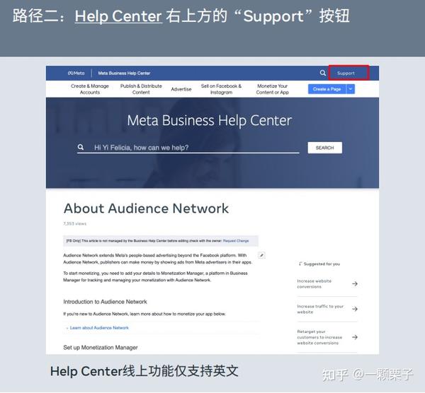 Meta Audience Network线上客服服务内容与使用方式 - 知乎