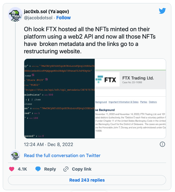 Web3中文｜为什么去中心化存储对NFT元数据很重要 - 知乎