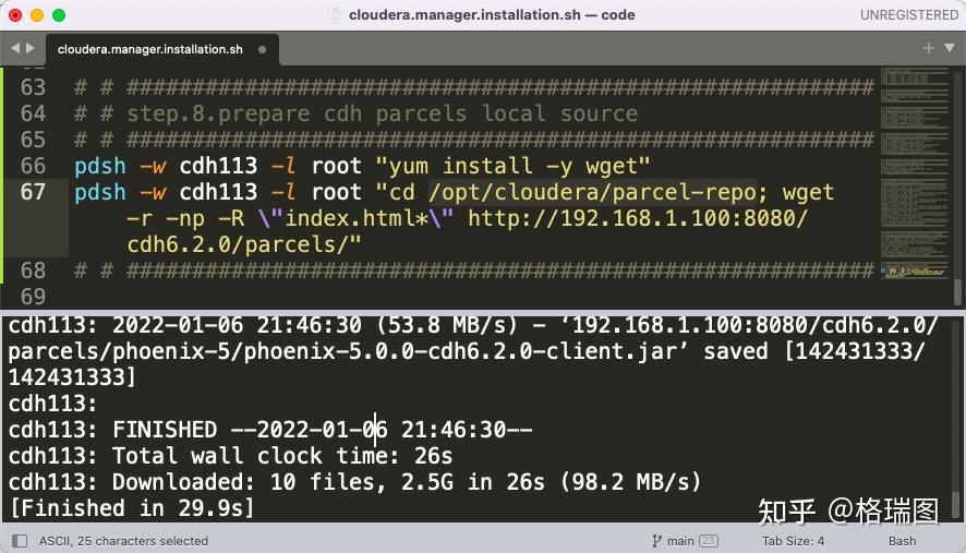 CDH 集群搭建-06-安装 Cloudera Manager-使用 sublime text - 知乎