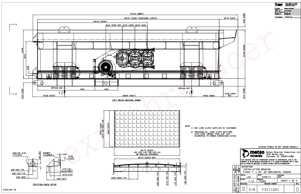 Metso美卓移动筛分站移动水平筛FS系列图纸FS203/252/253/302/303/352/353/402/403 - 知乎