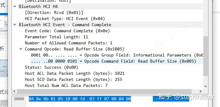 蓝牙HCI Command 和Event格式 解析 - 知乎