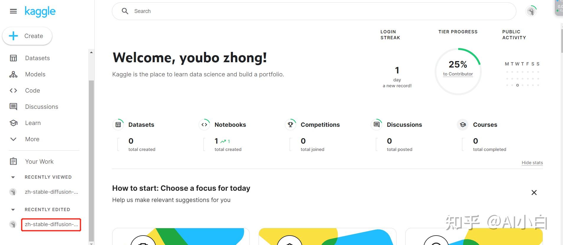 【AI+工具】如何在kaggle上免费部署和使用Stable Diffusion？（上） - 知乎