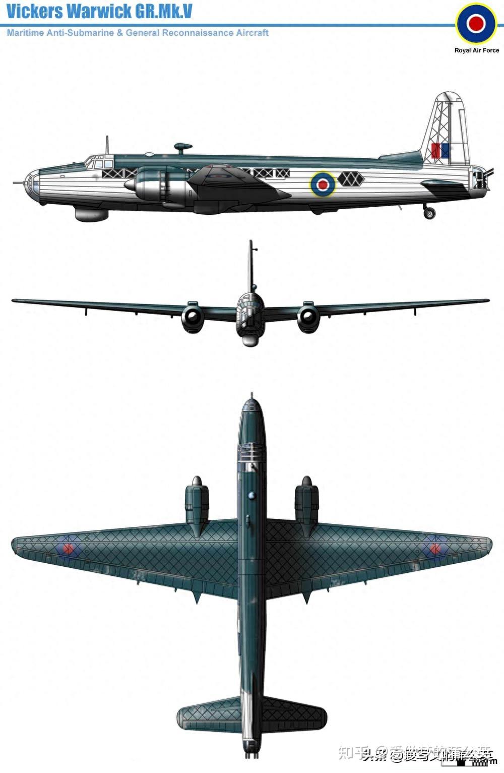 二战军机大全——英国海岸巡逻机、运输机与其它 - 知乎