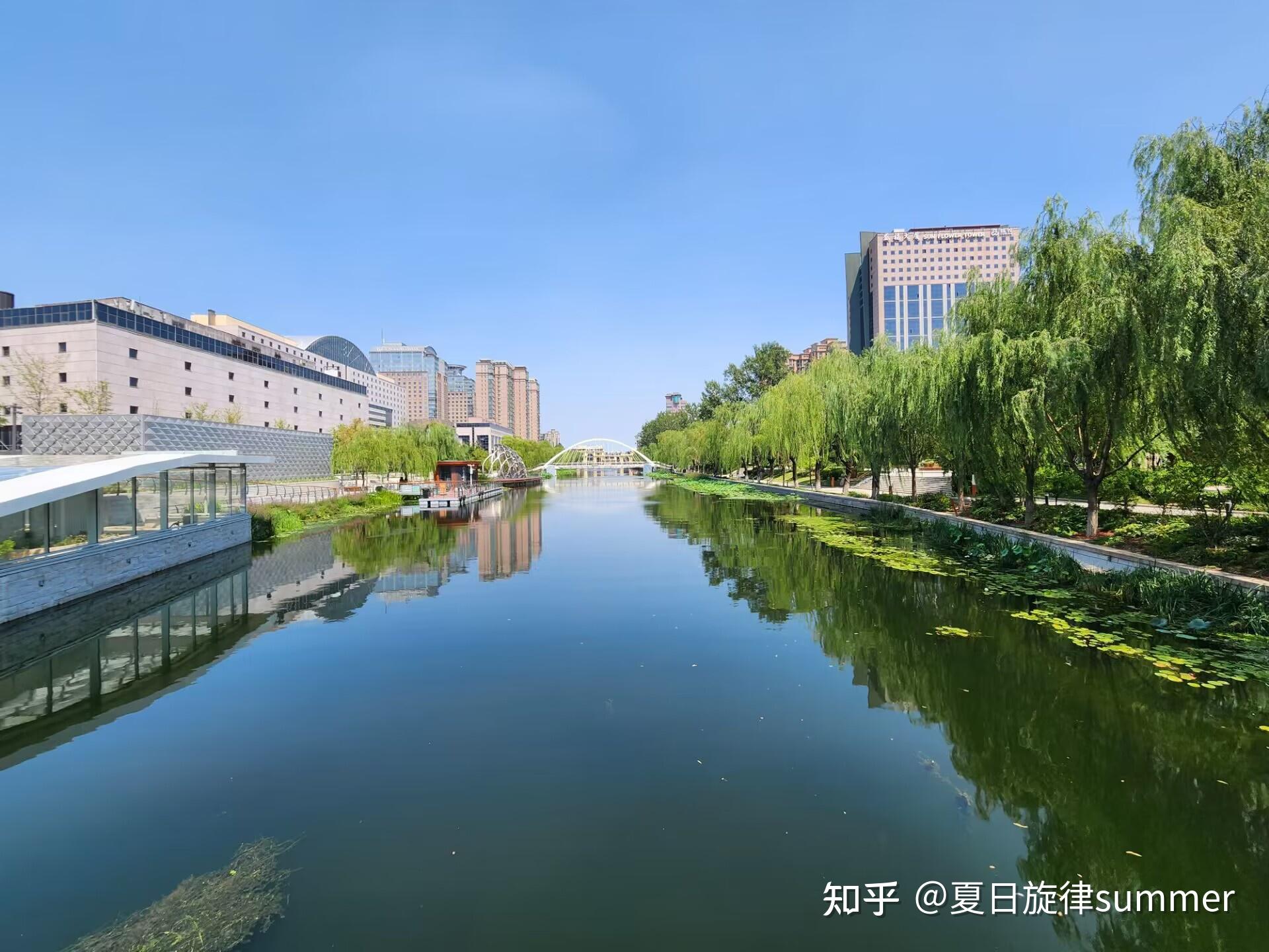 漫步“亮马河国际风情水岸”的“亮马港湾” 知乎 9315