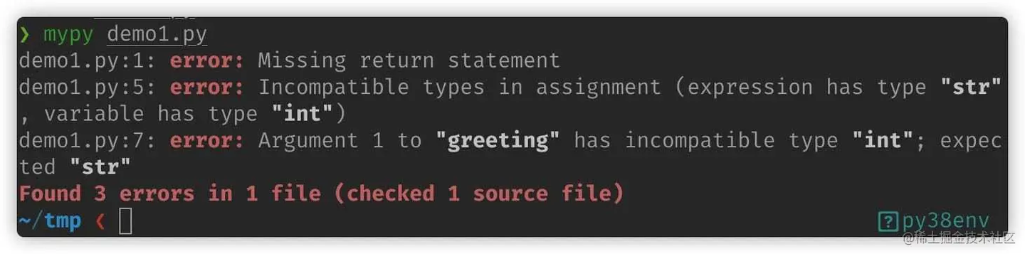 mypy让python的类型提示变得非常实用 - 知乎
