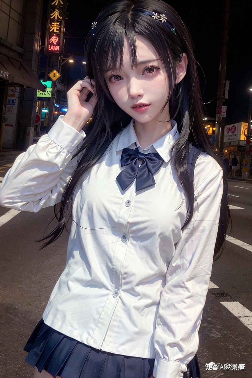 Ai绘画，JK少女 - 知乎