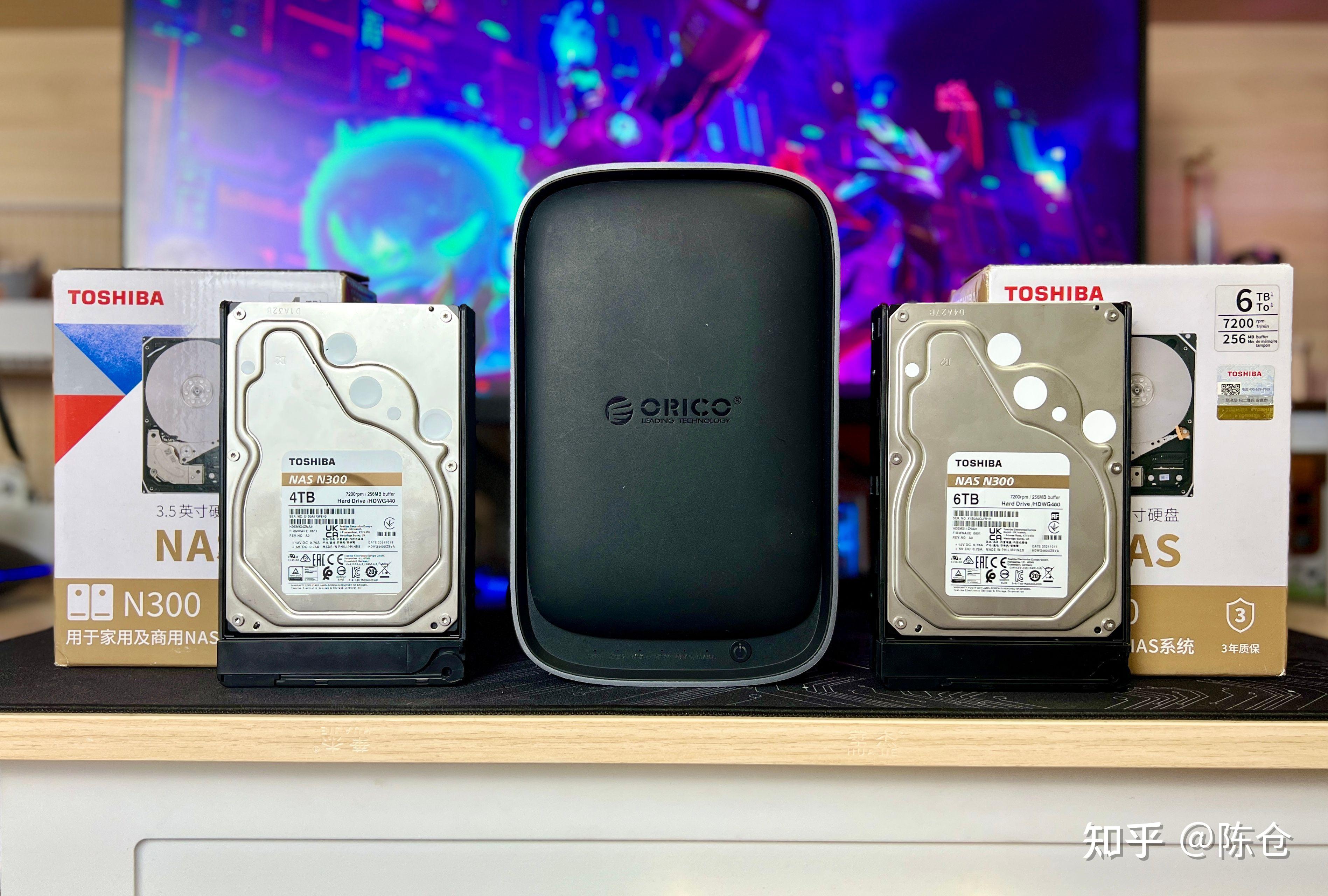 新购ORICO HS500搭配东芝NAS硬盘N300系列，开启钻研NAS设备之路 - 知乎