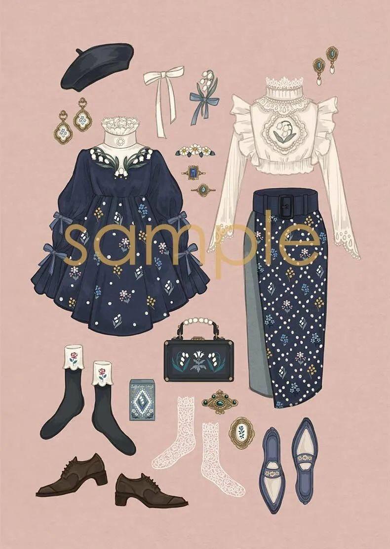 插画 | 服装穿搭术，来自国外插画师Vanya Liang的作品 - 知乎