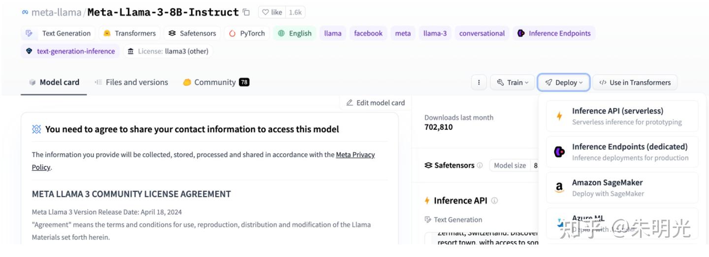 使用API访问Hugging face上的大模型 - 知乎