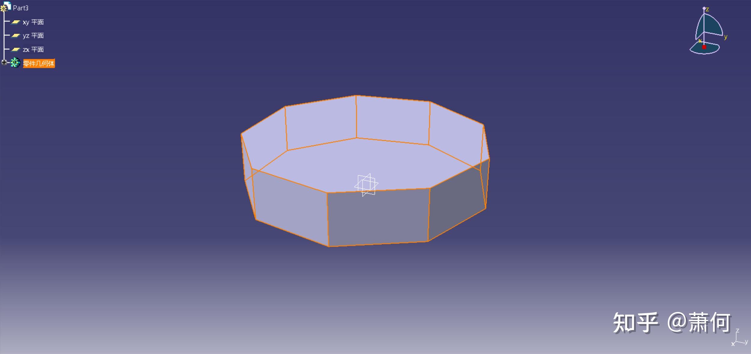 实例讲解CATIA绘制正多边形 - 知乎