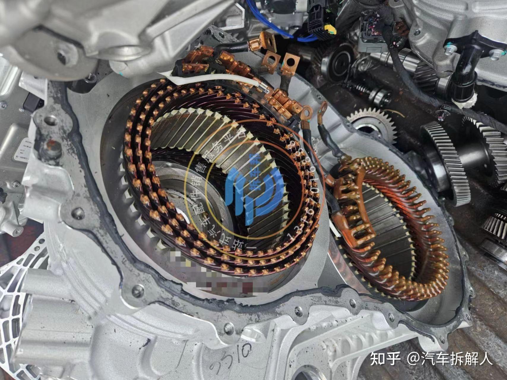 800v联合电子X-Pin电机实拍 - 知乎