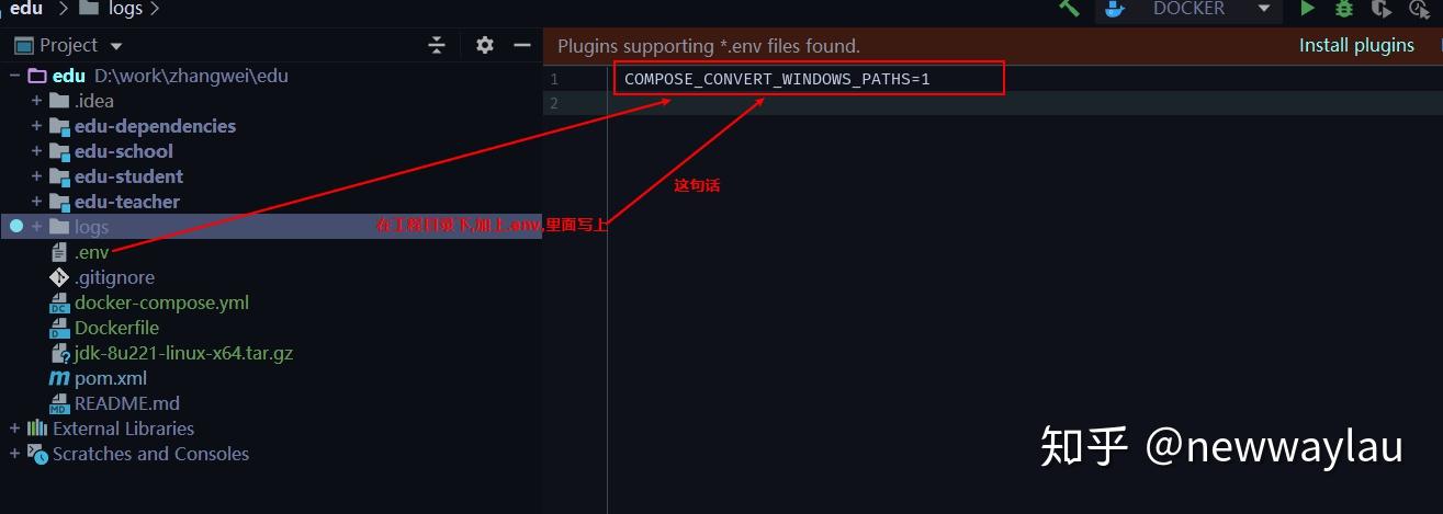 docker插件部署项目,volumes报错invalid volume specification - 知乎