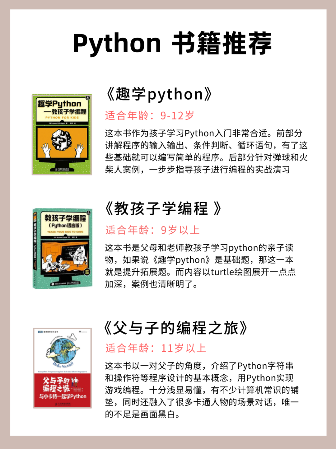 收藏|不同年龄段9本少儿编程书籍推荐~ 知乎