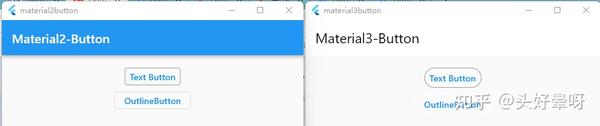 flutter Material3 Button、AppBar学习和实现，Material3与Material2对比 - 知乎