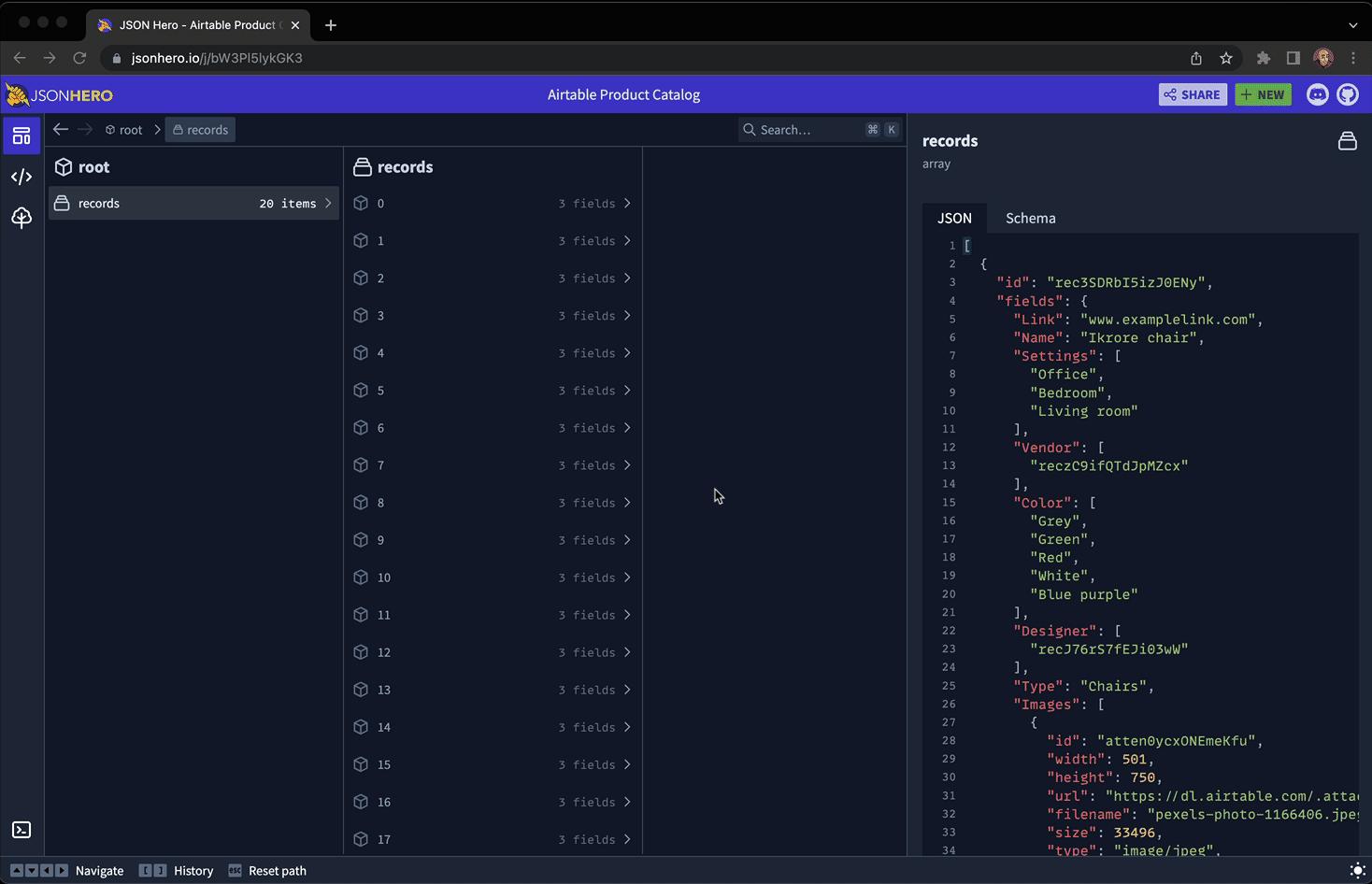 8K star！功能强大的开源JSON可视神器 - 知乎