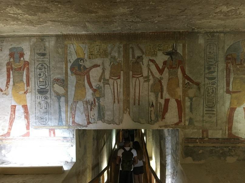 埃及-帝王谷-法老墓(女法老Twosret与Setnakhte双墓)彩绘壁画【100多幅图】 - 知乎