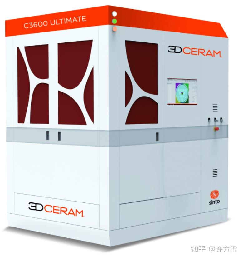 3DCeram推出专为工业设计的新型3D打印机- C1000 FLEXMATIC - 知乎
