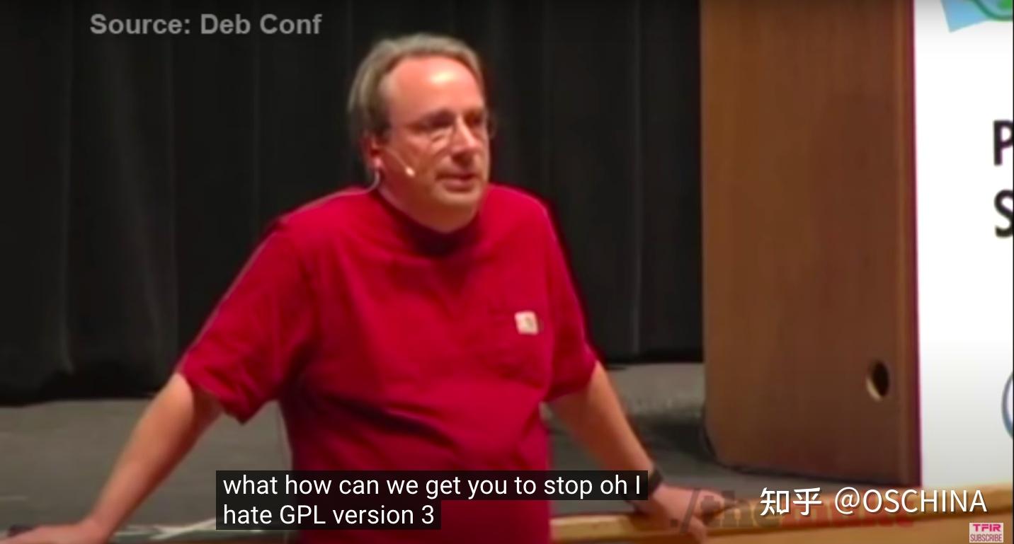 Linus 全身每一个细胞都在拒绝 GPLv3 - 知乎