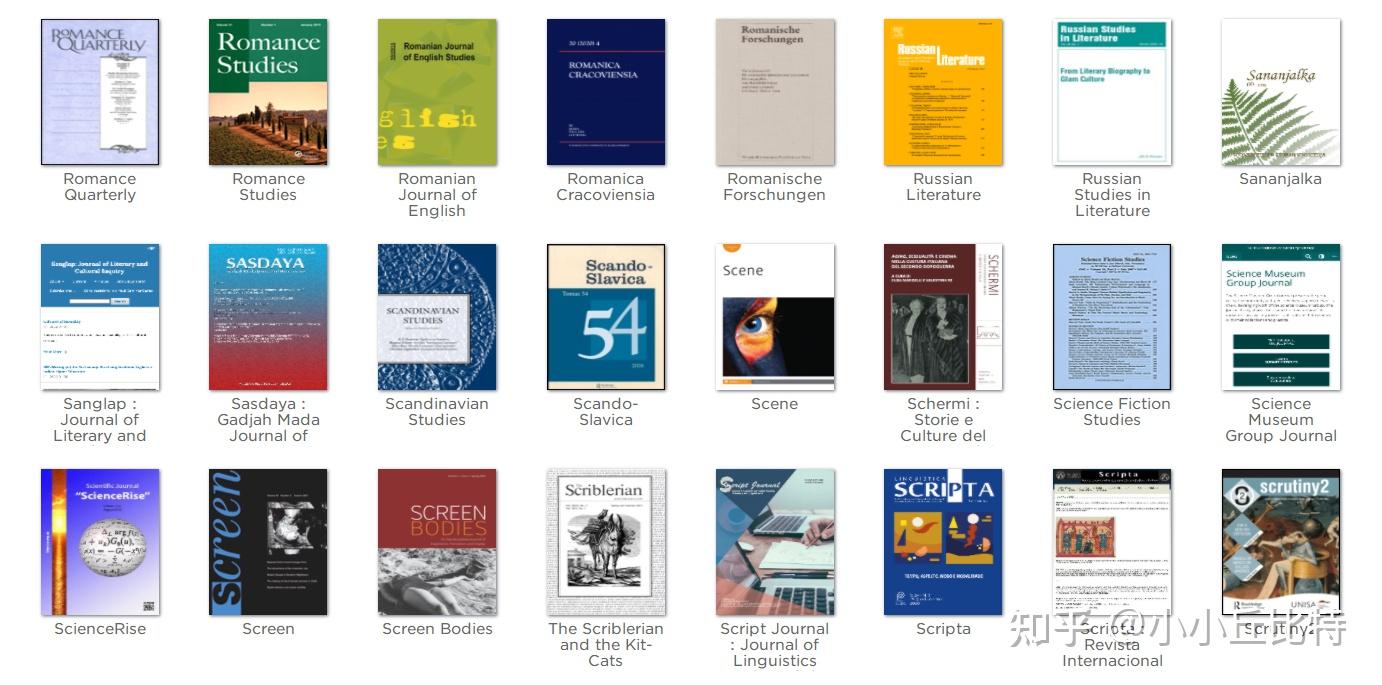 期刊 封面目录 - 知乎