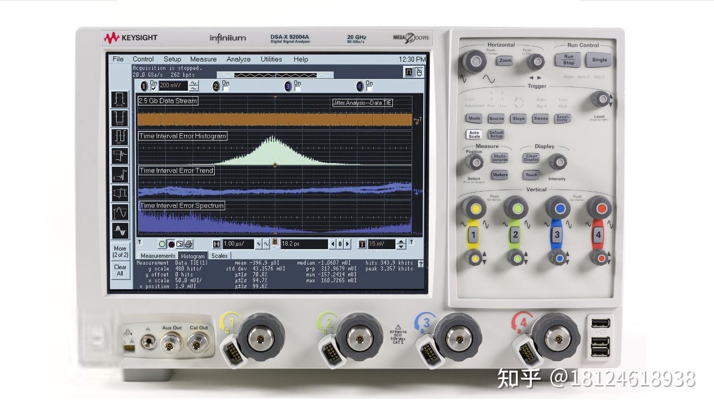  keysight DSAX92004A Infiniium 20GHz 