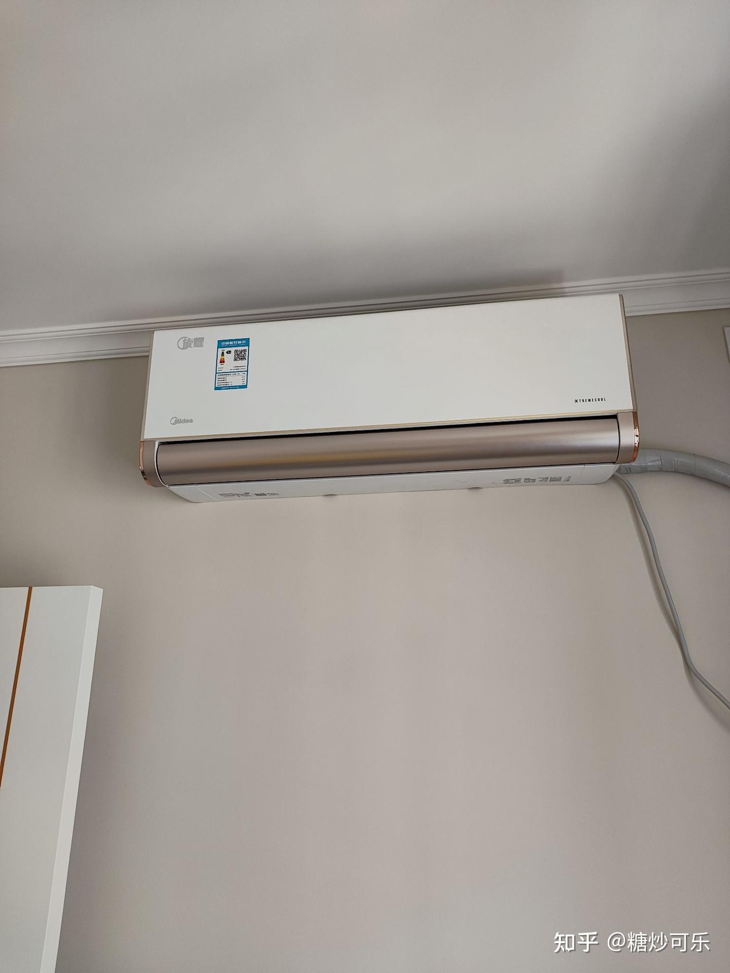 最新美的炫耀1.5P空调实装 - 知乎