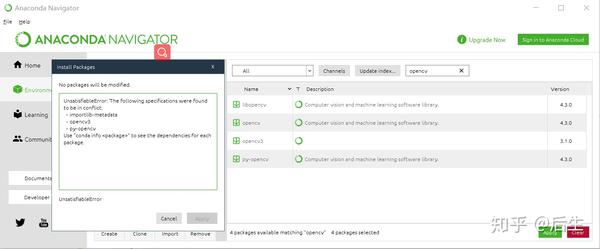 Anaconda下配置Tensorflow、OpenCV - 知乎