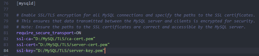 MYSQL启用 SSL/TLS 加密 - 知乎