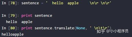 Python中删除空白字符 - 知乎