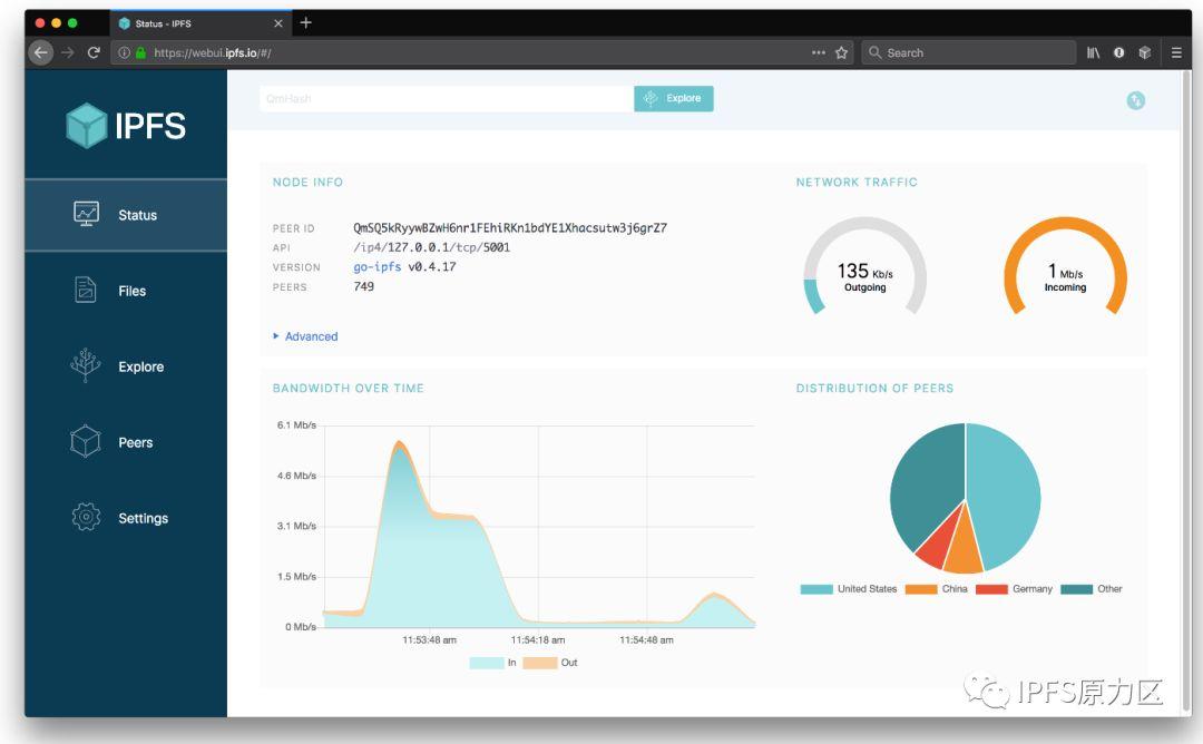 手把手教你使用IPFS web可视化工具：IPFS WebUI - 知乎