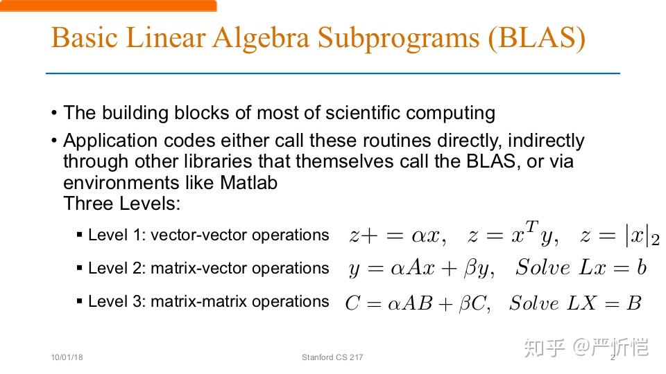 斯坦福CS217(三)GEMM计算加速 - 知乎