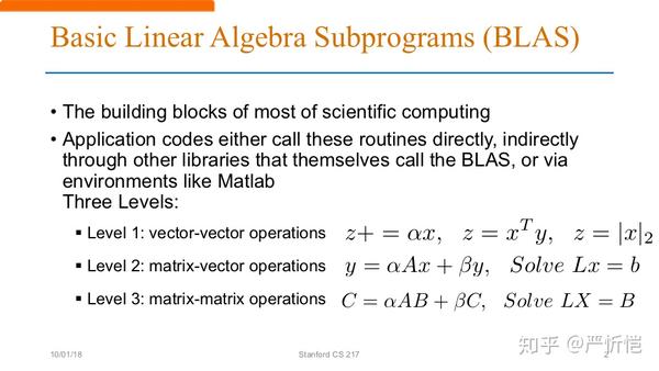 斯坦福CS217(三)GEMM计算加速 - 知乎
