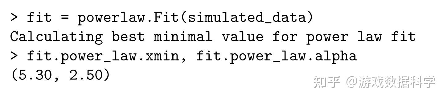 powerlaw：用于分析幂律分布的Python库 - 知乎