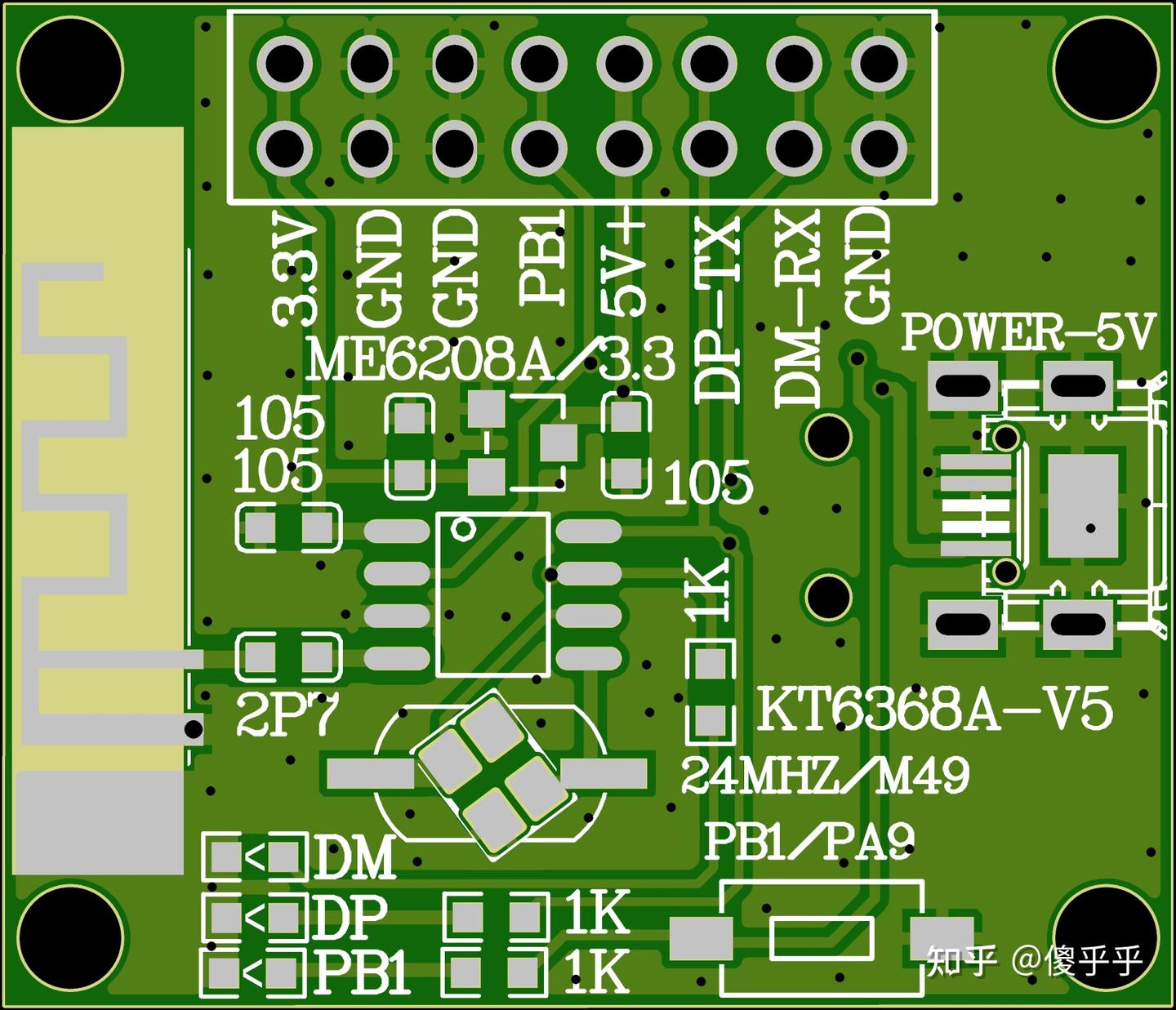 KT6368A蓝牙芯片加开关电路设计原理以及参考电路 - 知乎