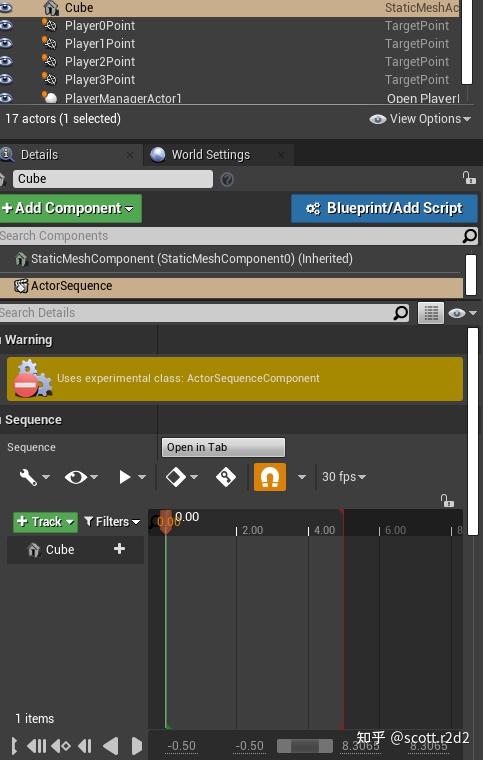 对ue4 sequence的学习和理解 - 知乎