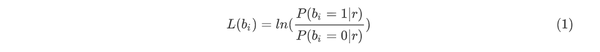 软解调：对数似然比 (log-likelihood ratio, LLR） - 知乎