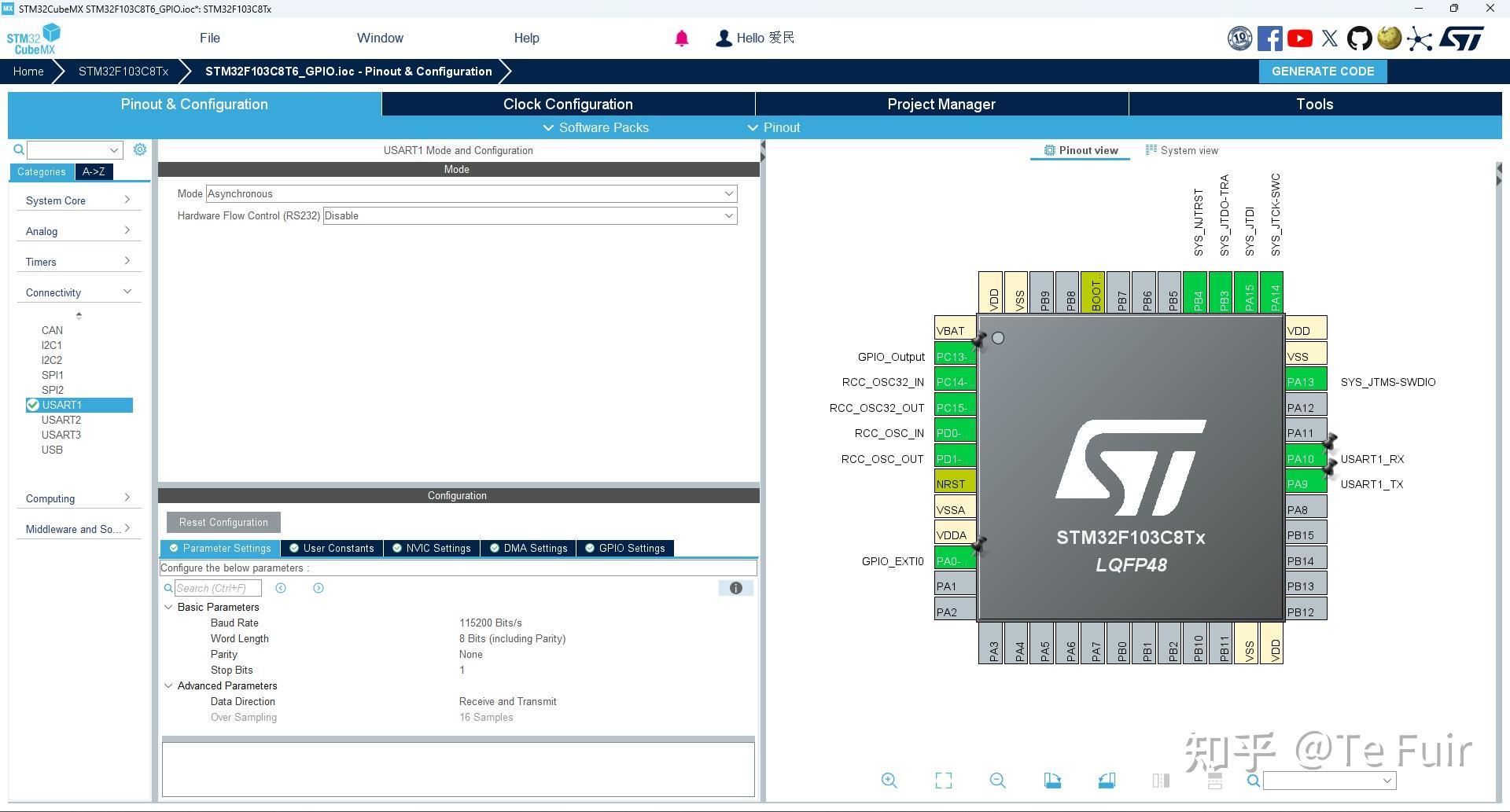STM32CubeMX实战教程——UART(三) - 知乎