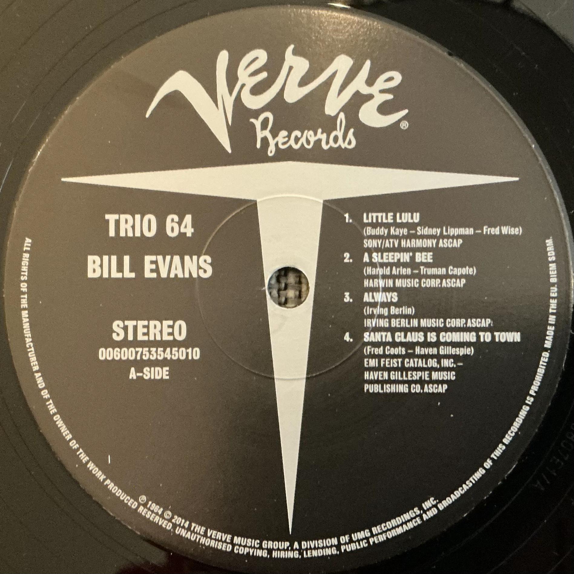 Bill Evans - Trio 64 - 知乎