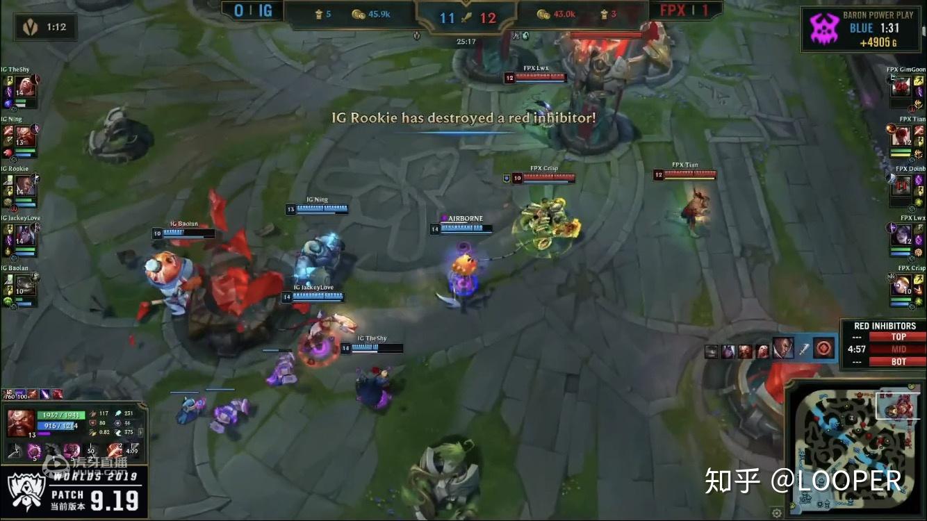 S9半决赛FPX3:1击败IG比赛复盘分析 - 知乎
