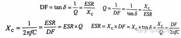 关于ESR的损耗系数 - 知乎