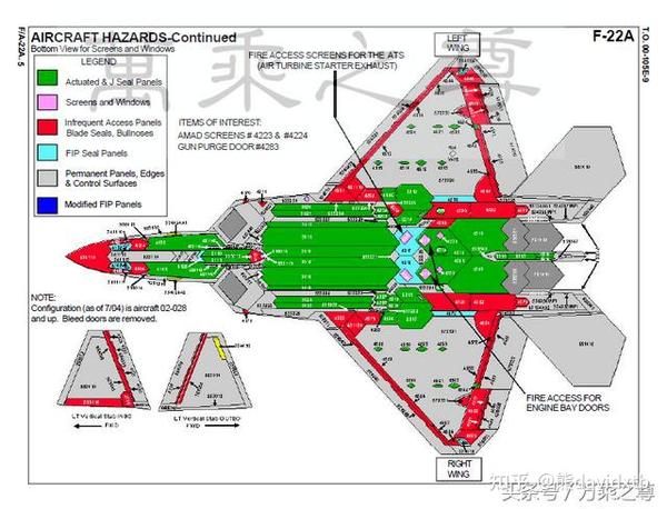美国F-22隐形战斗机原厂技术资料 - 知乎