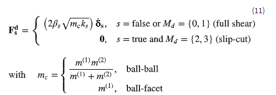 PFC5.0 接触模型-内置的接触模型—线性模型Linear Model（翻译自help文件） - 知乎