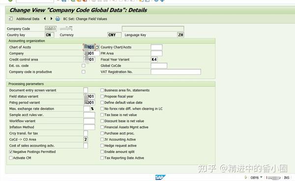 SAP FICO实施的几大集成配置点 - 知乎