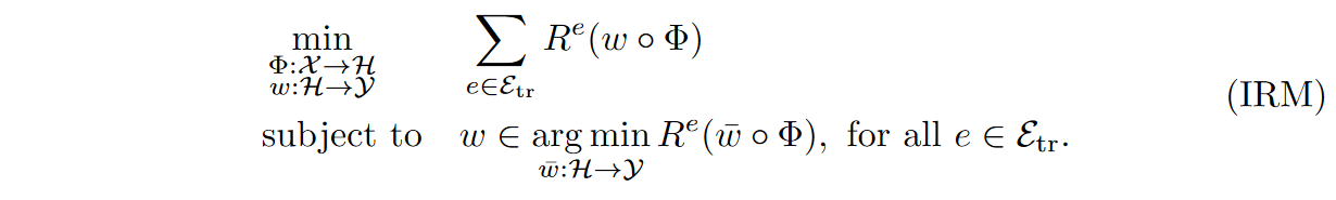 IRM-Invariant Risk Minimization - 知乎