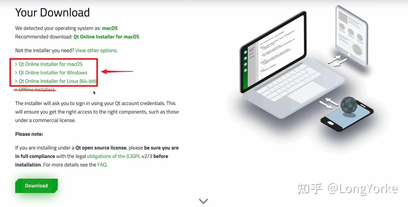 【Qt】 下载与安装 - 知乎