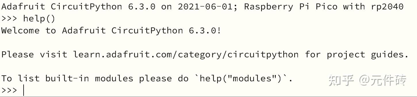 CircuitPython的详细介绍及使用 - 知乎