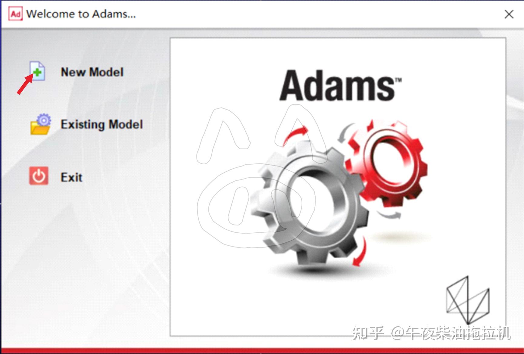 跟我一起学Adams虚拟样机: 基础篇(一) 运动学仿真基操，以一个简单的曲柄摇杆机构为例 - 知乎