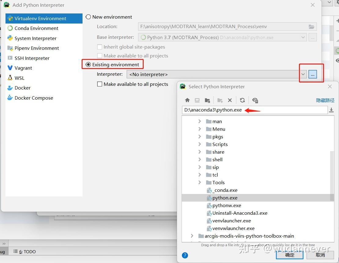 给Pycharm配置Anaconda里的解释器 - 知乎