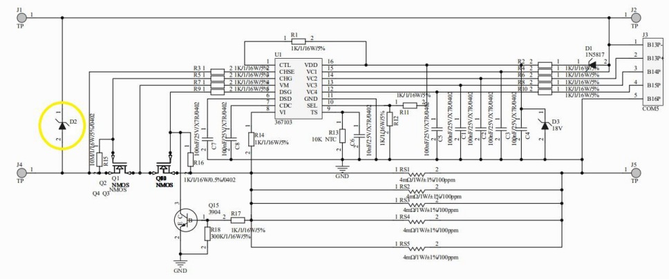 TVS二极管在BMS电池管理系统的应用 - 知乎